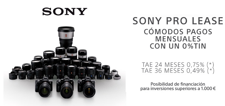 Sony PRO Lease: financiación profesional Sony - CasanovaFotoBlog